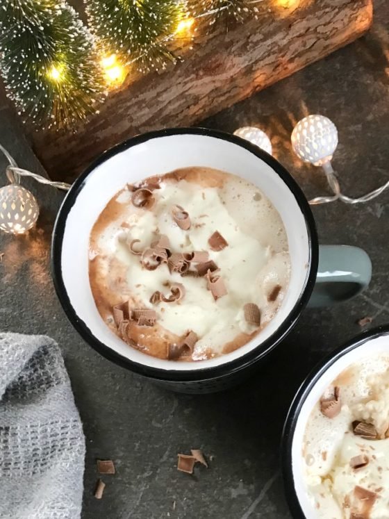 Hot Chocolate Using Chocolate bar - emkayskitchen